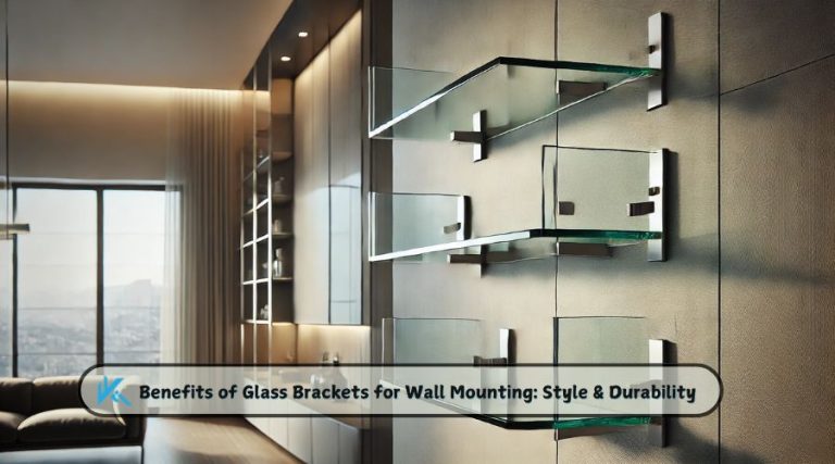 Benefits of Glass Brackets for Wall Mounting: Style & Durability
