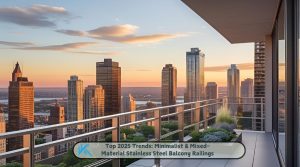 Top 2025 Stainless Steel Balcony Railing Design Trends